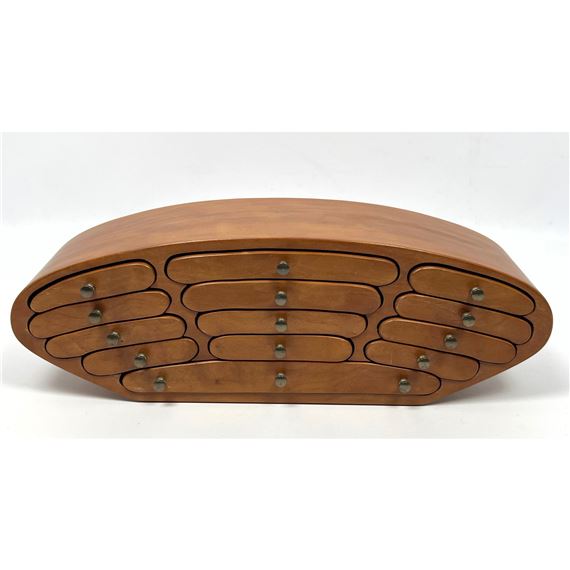 Frank Weber | Frank Weber Studio Woodworker Multi Drawer Box | MutualArt