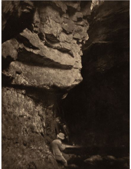 James Craig Annan | Man Sketching (from Camera Work XXXII (1910 ...