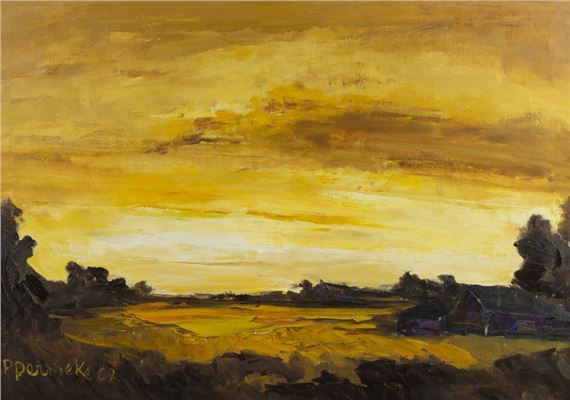 Paul Permeke | Landscape (1967) | MutualArt