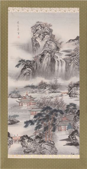 Yang Jiayi | View of the Fairy Mountain Tower | MutualArt