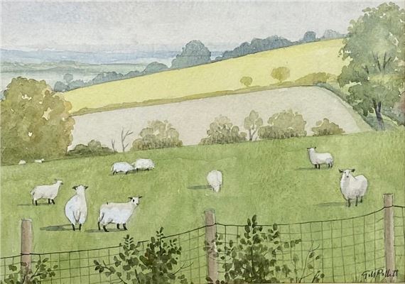 Gill Pollitt | Three signed watercolour paintings by Gill Pollitt ...
