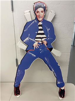 Elvis Presley | ELVIS PRESLEY STANDEE | MutualArt