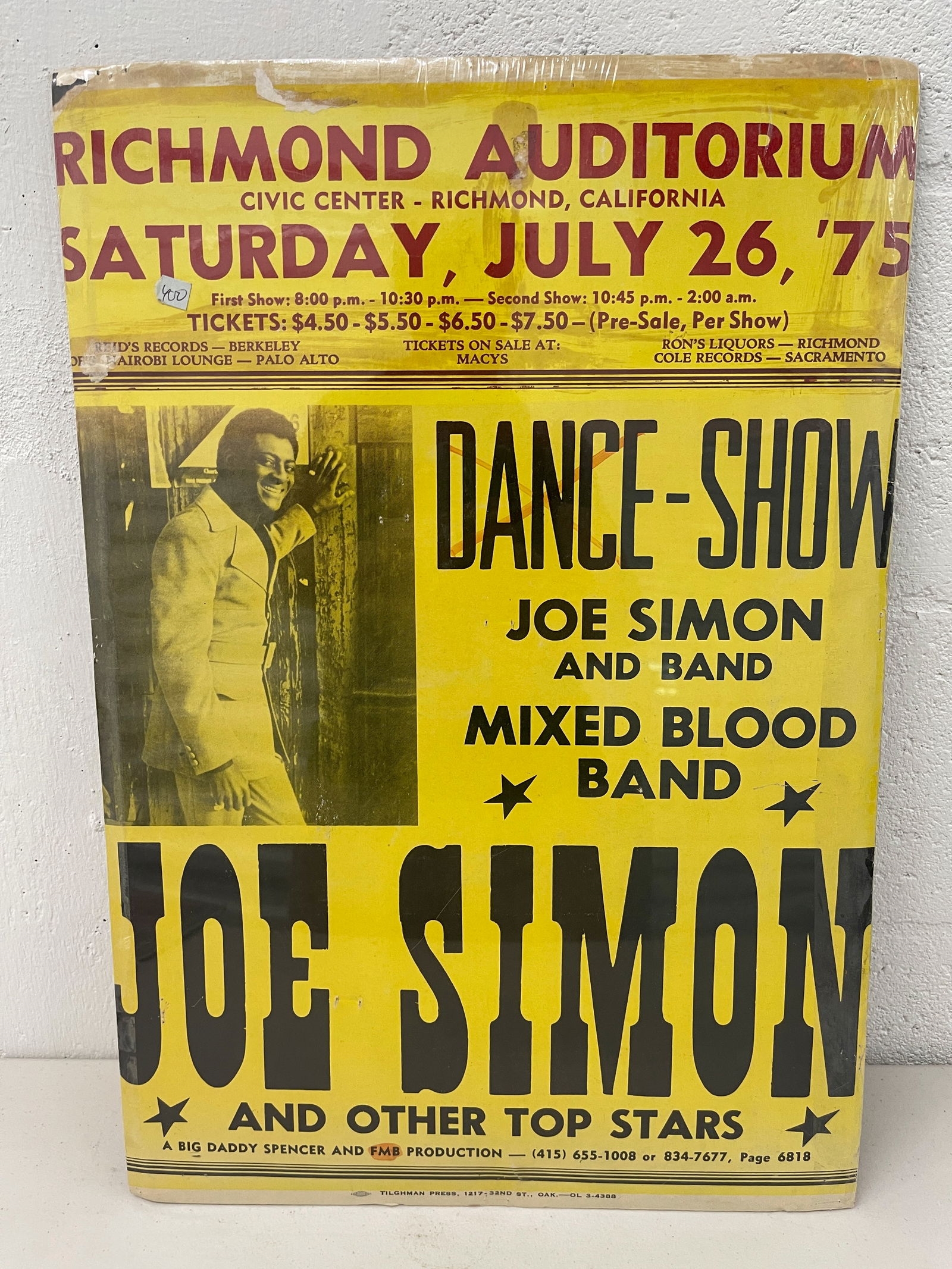 Joe Simon | JOE SIMON BOXING STYLE POSTER (1936) | MutualArt