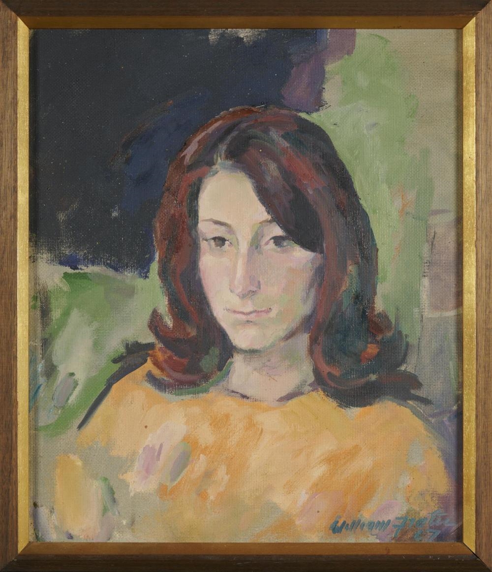 William Frater | PORTRAIT OF A YOUNG WOMAN (1967) | MutualArt