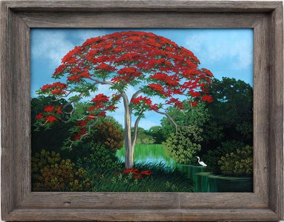 Curtis Arnett | FLORIDA HIGHWAYMEN ROYAL POINCIANA | MutualArt