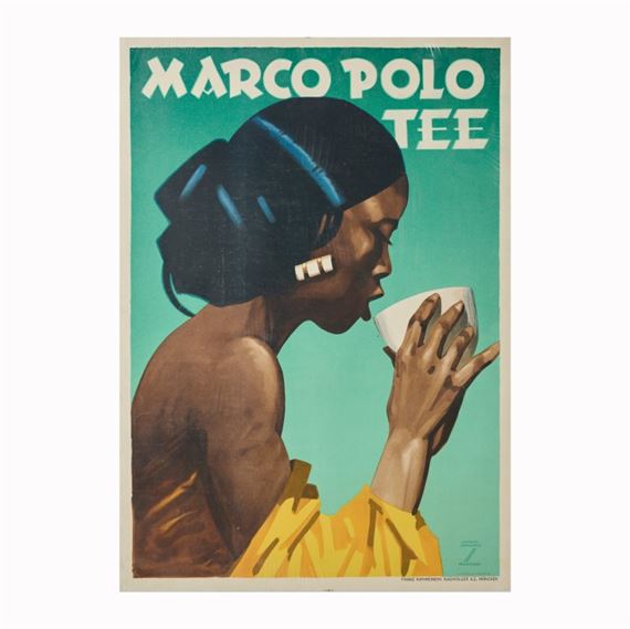 Ludwig Hohlwein | Ad poster 'Marco Polo Tee (Circa 1930) | MutualArt
