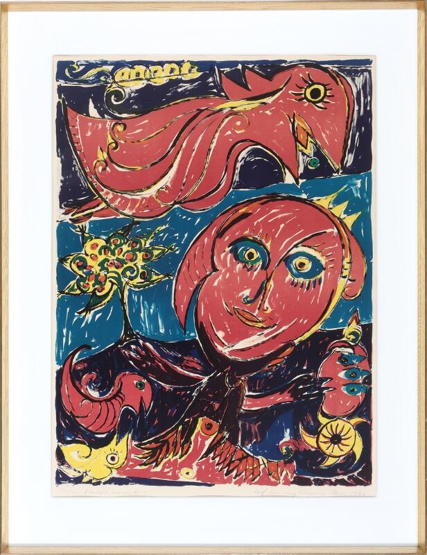 Carl-Henning Pedersen | Five compositions | MutualArt