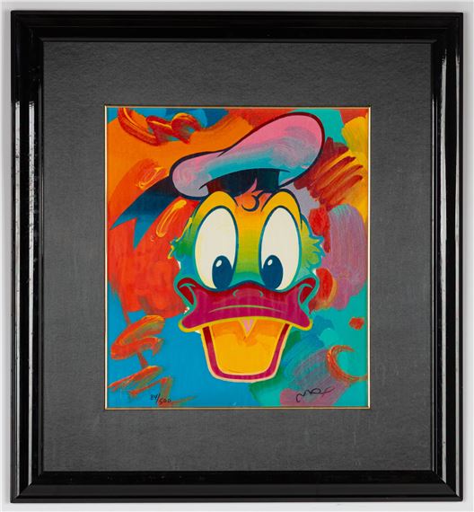 Peter Max | Donald Duck (1996) | MutualArt