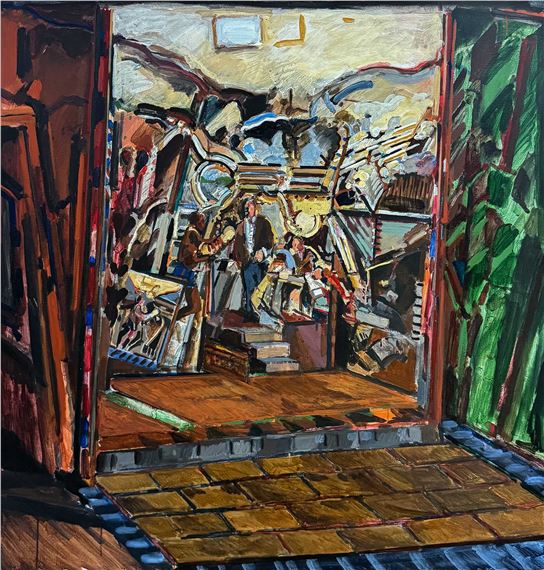 Robert Barnes | The Presentation of the Great Masterpiece (67) | MutualArt
