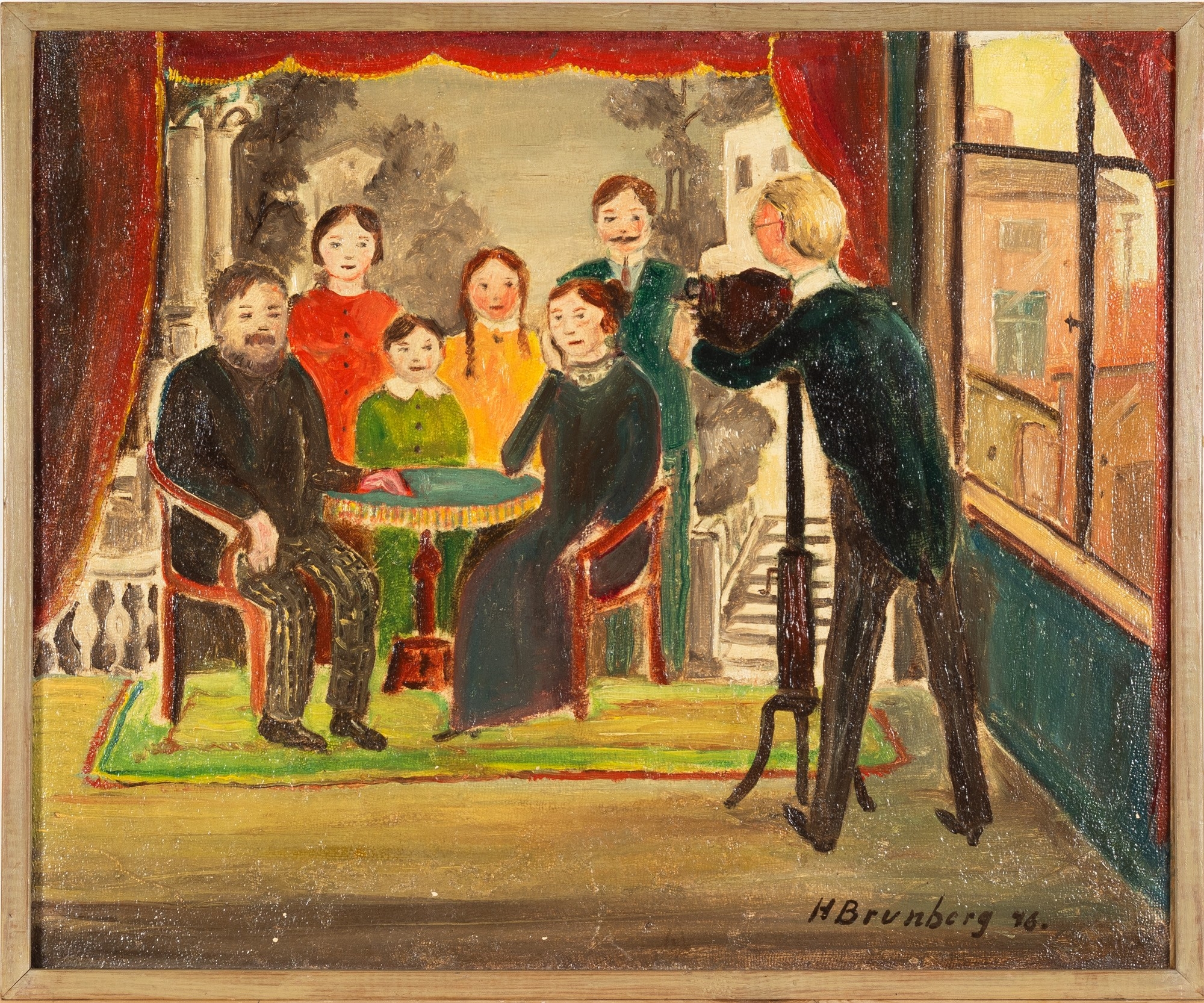 Håkan Brunberg | Family portrait | MutualArt