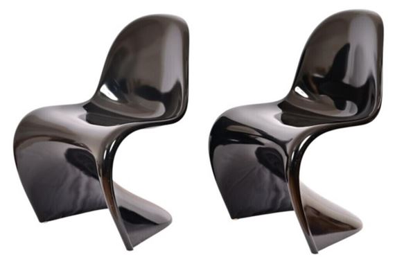 Verner Panton | 2) Verner Panton Mid-Century Modern Chairs (Circa 1960 ...