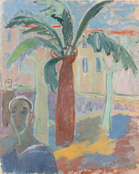 Karin Parrow | Under the Palms, France | MutualArt