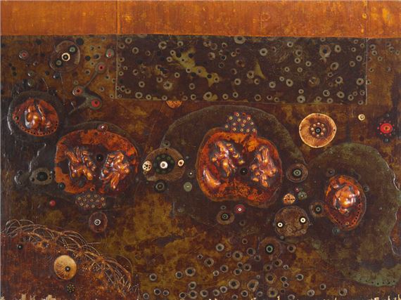 Budd Hopkins | Sea Wall, 1968 (1968) | MutualArt