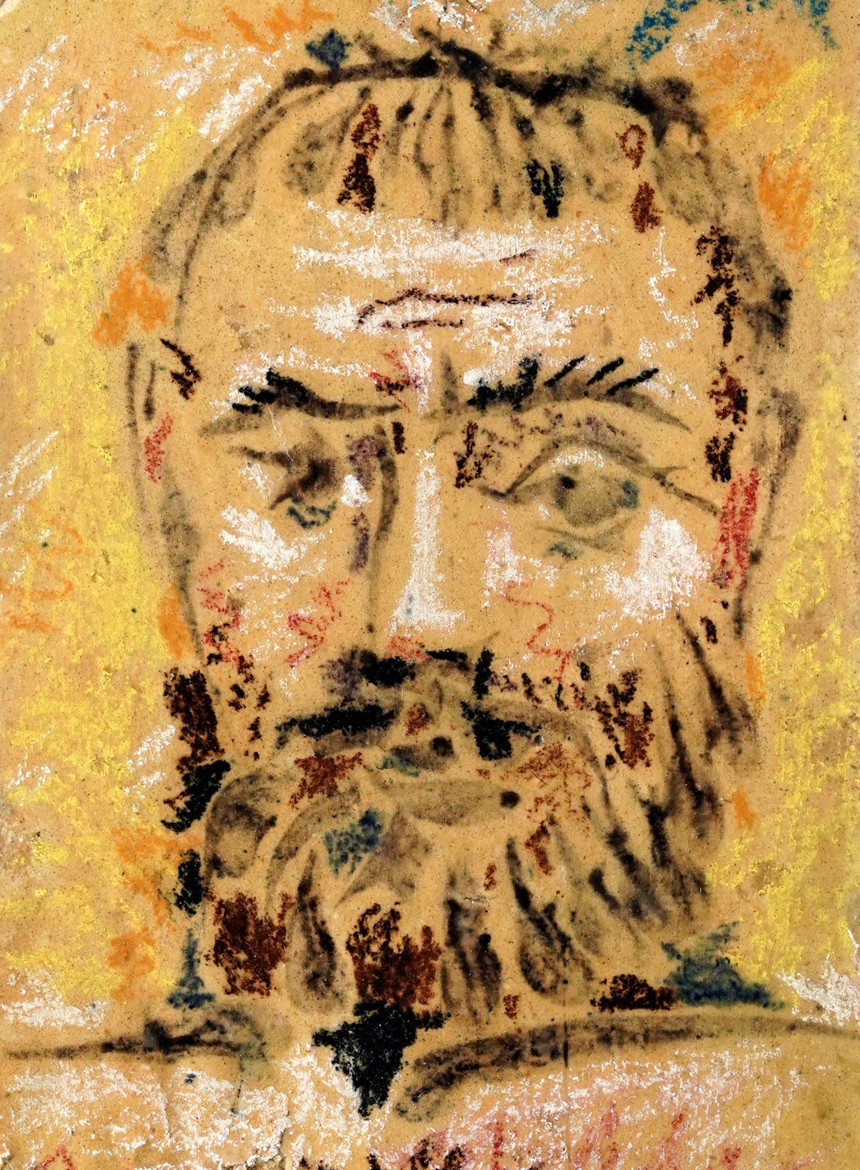 Pablo Picasso | Pablo Picasso (1881-1973), Tête d'homme barbu, 12.8. ...