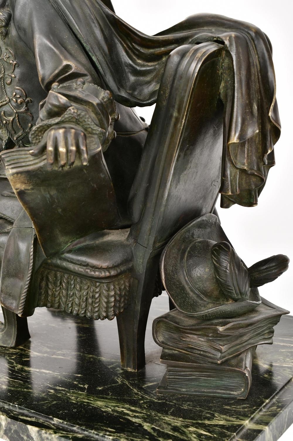 Emile-Louis Picault | Sculpture of a Nobleman | MutualArt