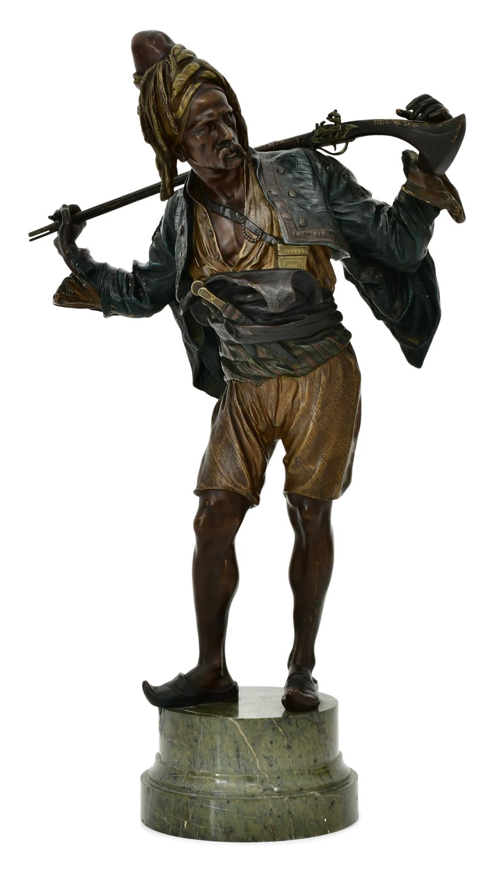 Franz Xaver Bergmann | Figure of a Warrior | MutualArt