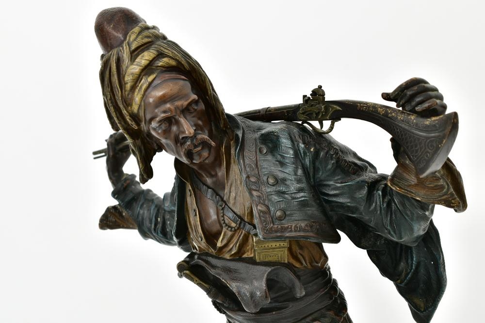 Franz Xaver Bergmann | Figure of a Warrior | MutualArt