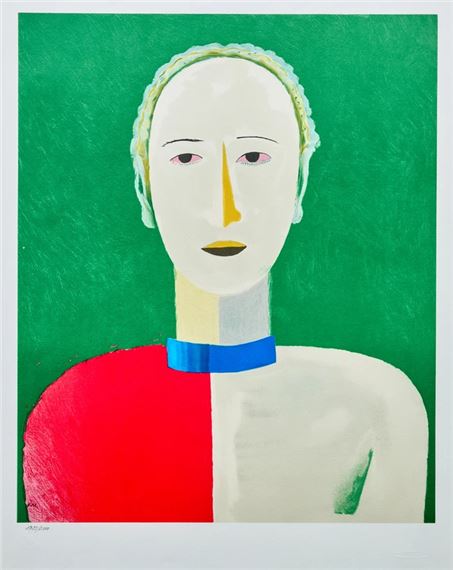 Kazimir Malevich | Portrait of a Female (1928 - 1932) | MutualArt