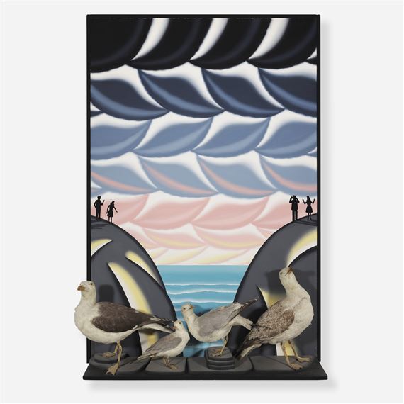 Roger Brown | A Visit to the Oregon Coast (1979) | MutualArt