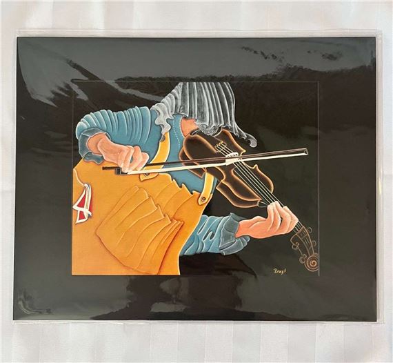 Elizabeth Brazil | The Fiddle Player | MutualArt