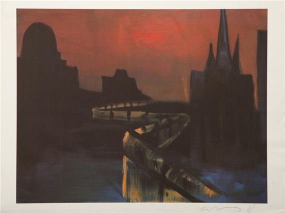 Rainer Fetting | Man in Shower II (1981) | MutualArt