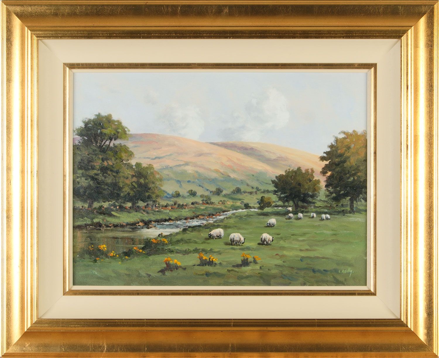 Liam Reilly | SHEEP GRAZING | MutualArt