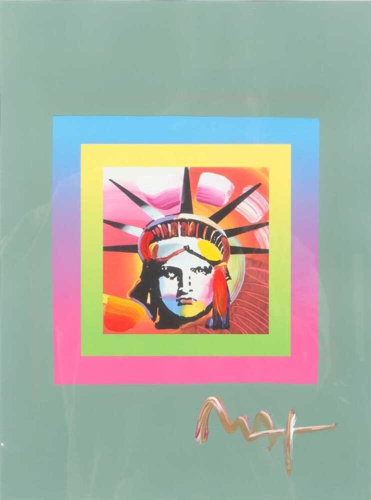 Peter Max | Patriotic Series: Statue of Liberty | MutualArt