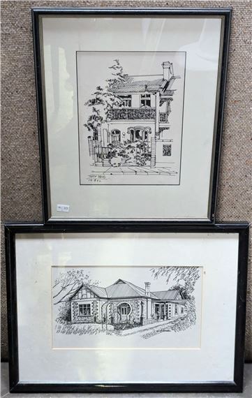 John Deng | ARCHITECTURAL DRAWINGS (1992) | MutualArt