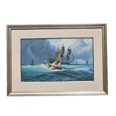 John Michael Groves | John Groves Pastel/Paper: North Sea | MutualArt