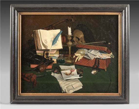 Antoine Auguste Thivet | Memories of a student (1877) | MutualArt