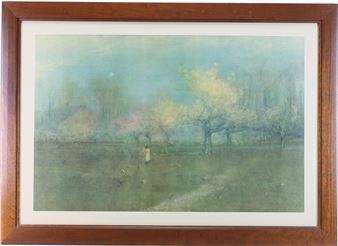 George Inness | Sunset | MutualArt