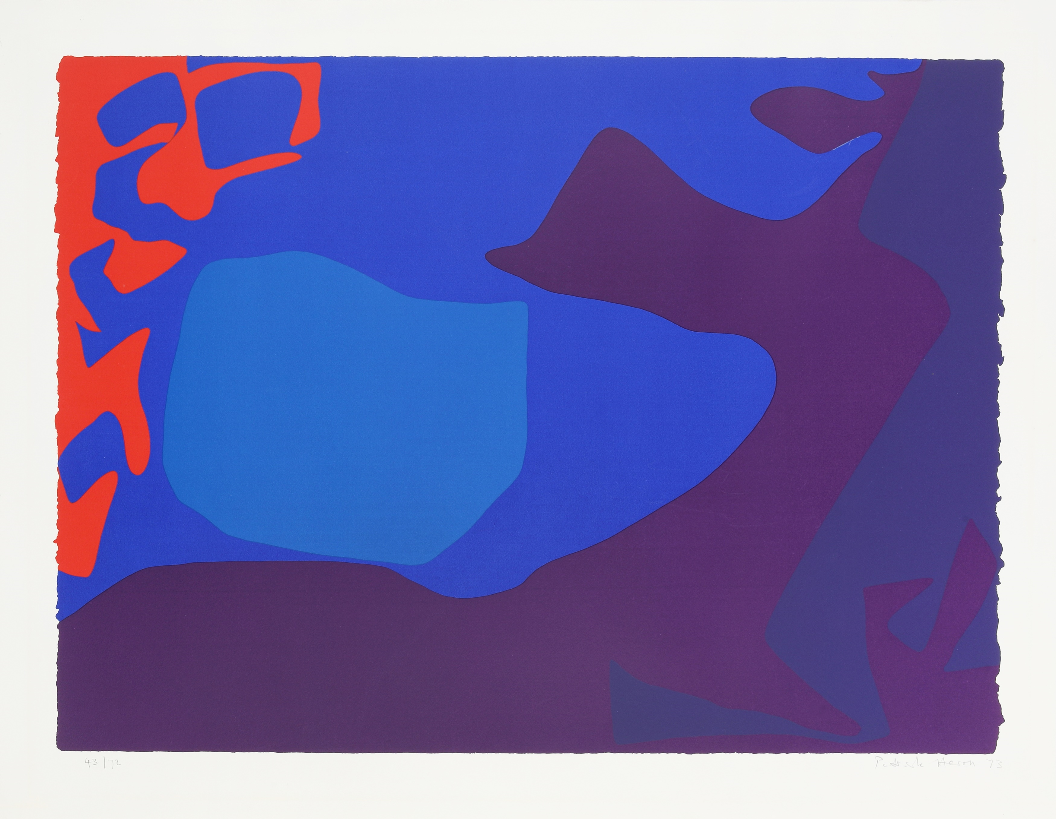 Patrick Heron | January 1973: 3 (1973) | MutualArt
