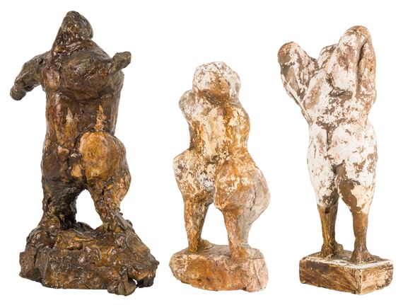 Phillip King | Three plaster figures (1958) | MutualArt