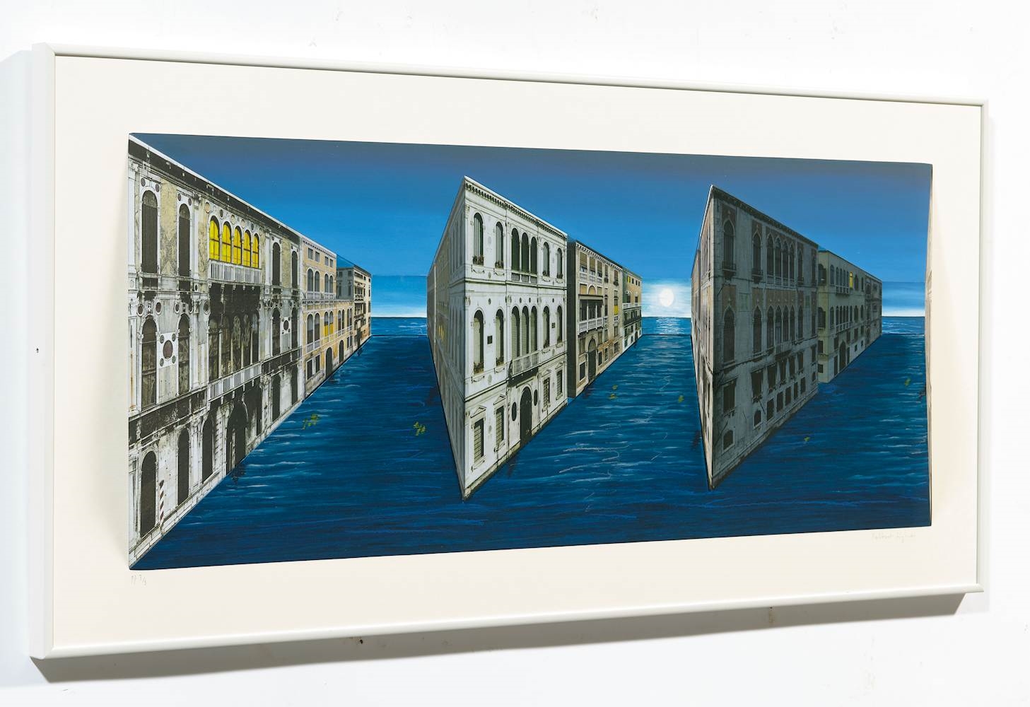 Patrick Hughes | Moonshine (2009) | MutualArt