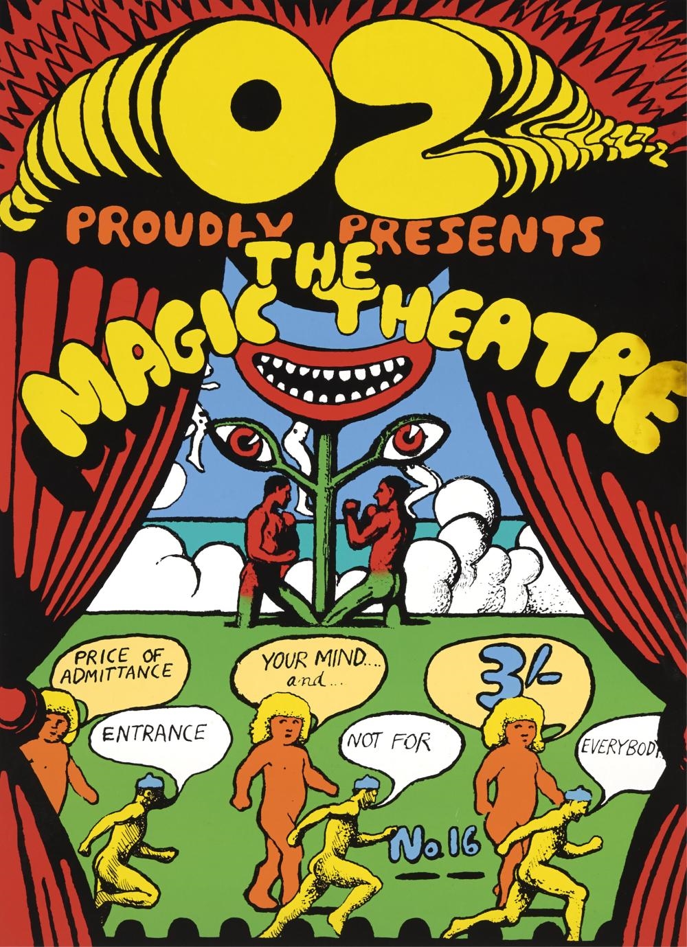 Martin Sharp | Oz Magazine Cover - The Magic Theater | MutualArt