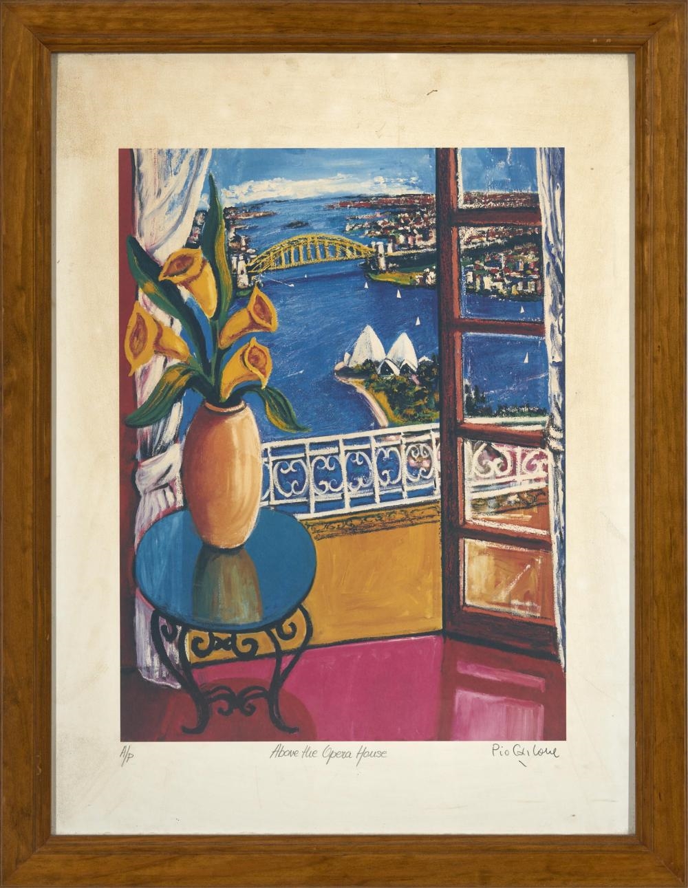 Pio Carlone | Above the Opera House | MutualArt
