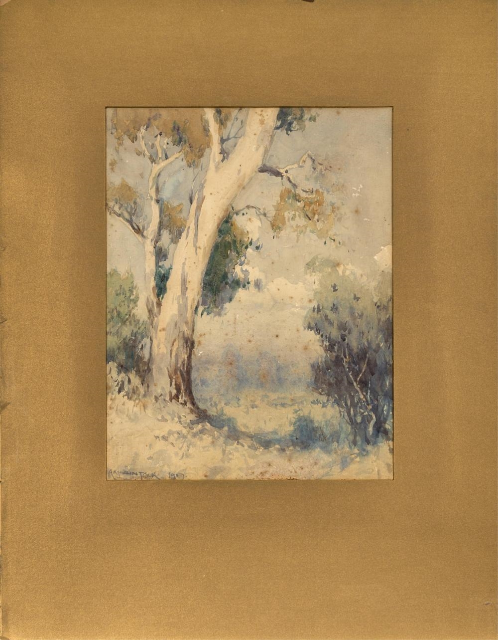 Alexander C. McClintock | Landscape (1917) | MutualArt