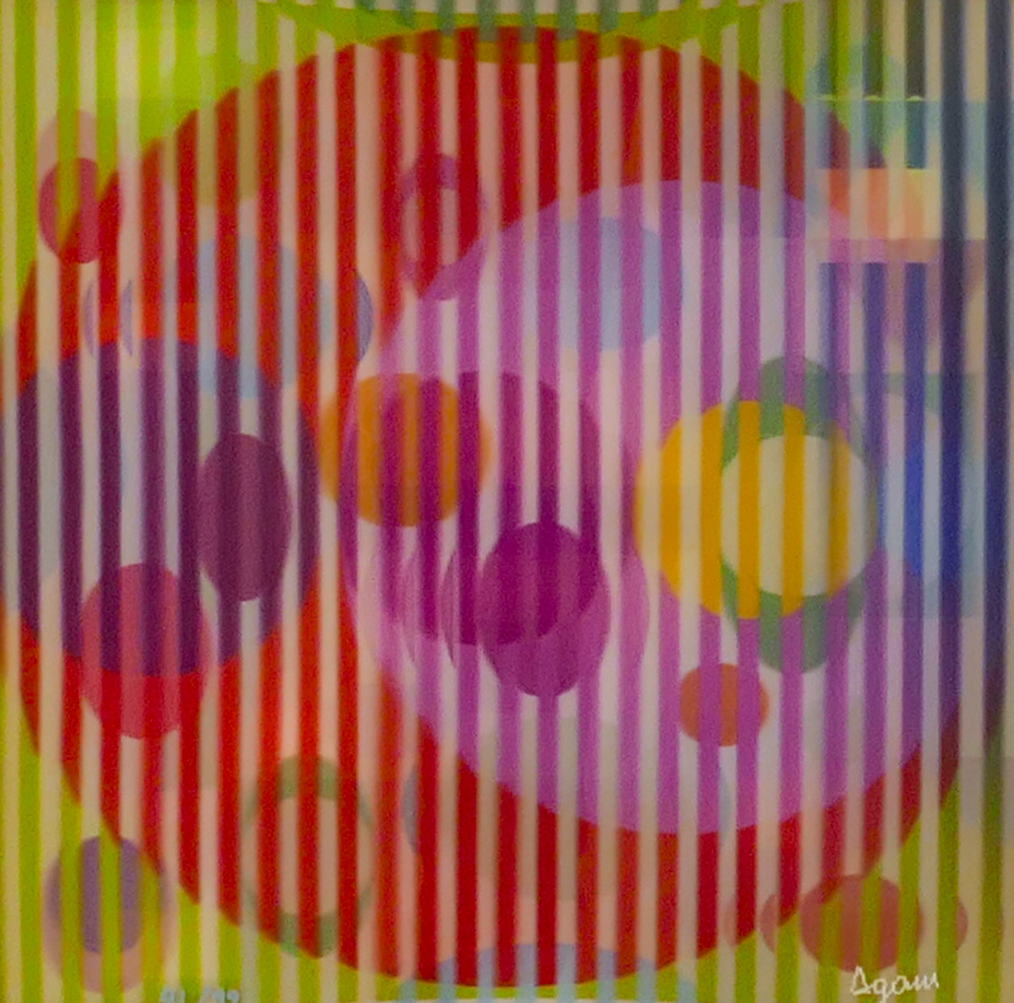Yaacov Agam | ''Four Seasons'' S/N Lenticular Print (1928) | MutualArt