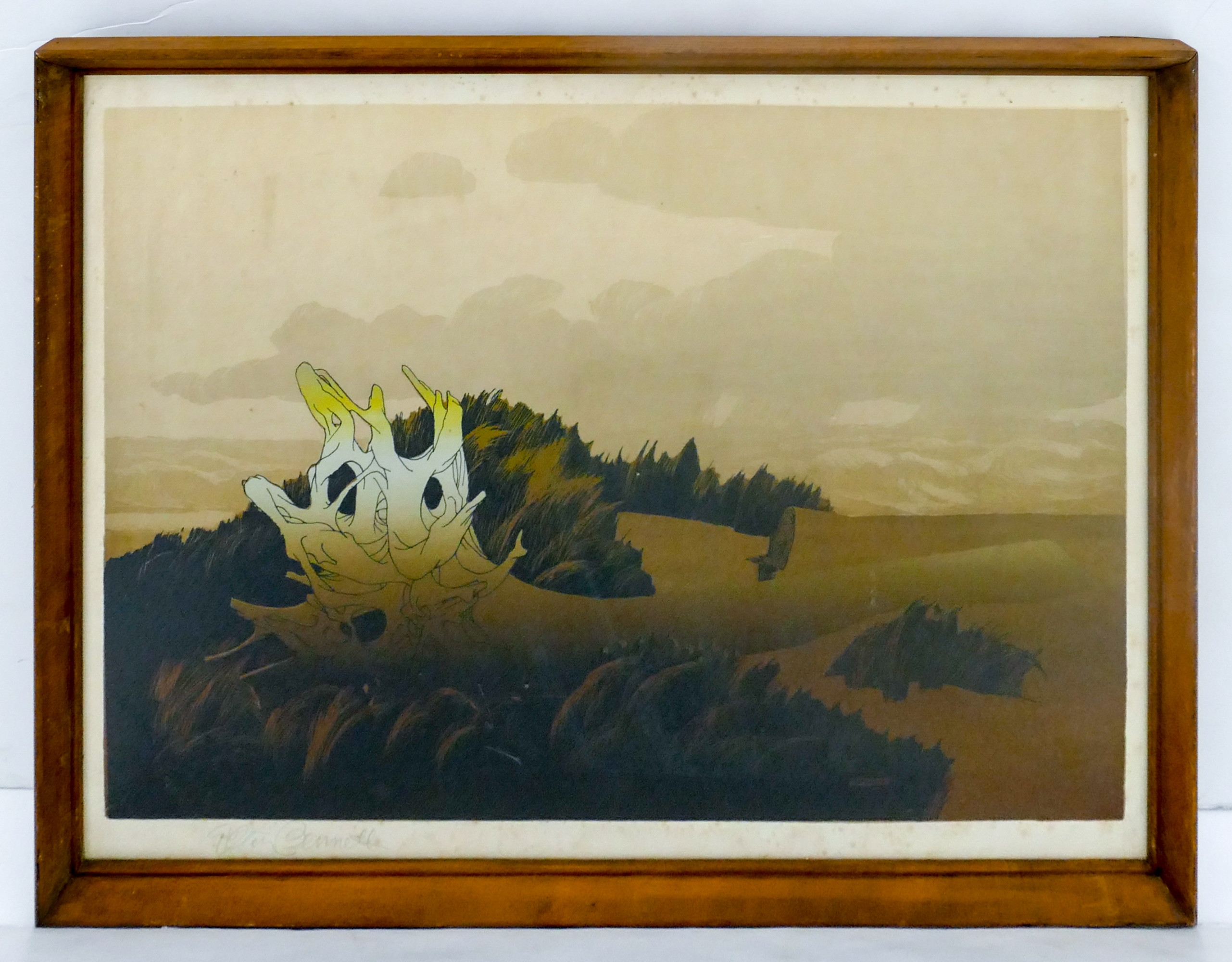 Elton Bennett | Driftwood in the Dunes | MutualArt