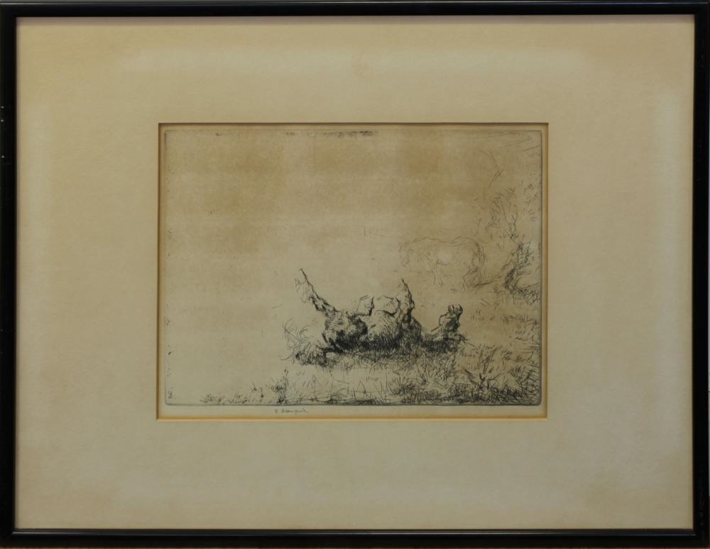 Edmund Blampied | Edmund Blampied RBA (1922) | MutualArt