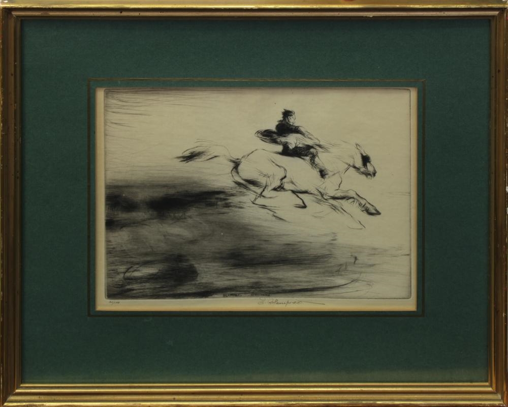 Edmund Blampied | Edmund Blampied RBA (1932) | MutualArt