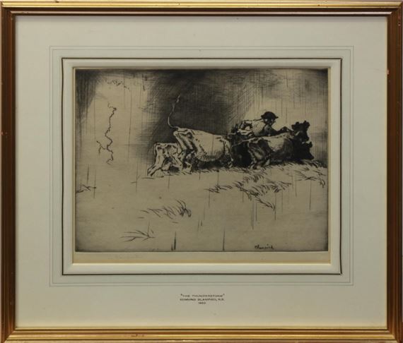 Edmund Blampied | Edmund Blampied RBA (1920) | MutualArt