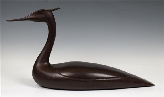 Mike Lythgoe | Crested Grebe (1992) | MutualArt
