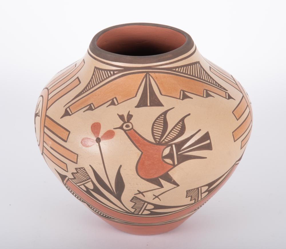 Elizabeth Medina | Zia Pottery Vessel | MutualArt