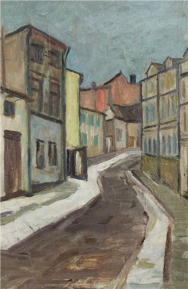 Stanislaw Michalowski | Road (1956) | MutualArt