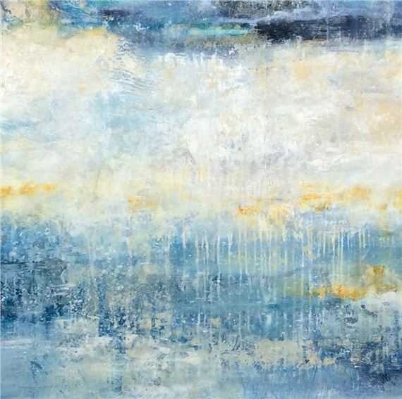 Jodi Maas | Jodi Maas Original Painting Break the Ice 40 x 40 inches ...