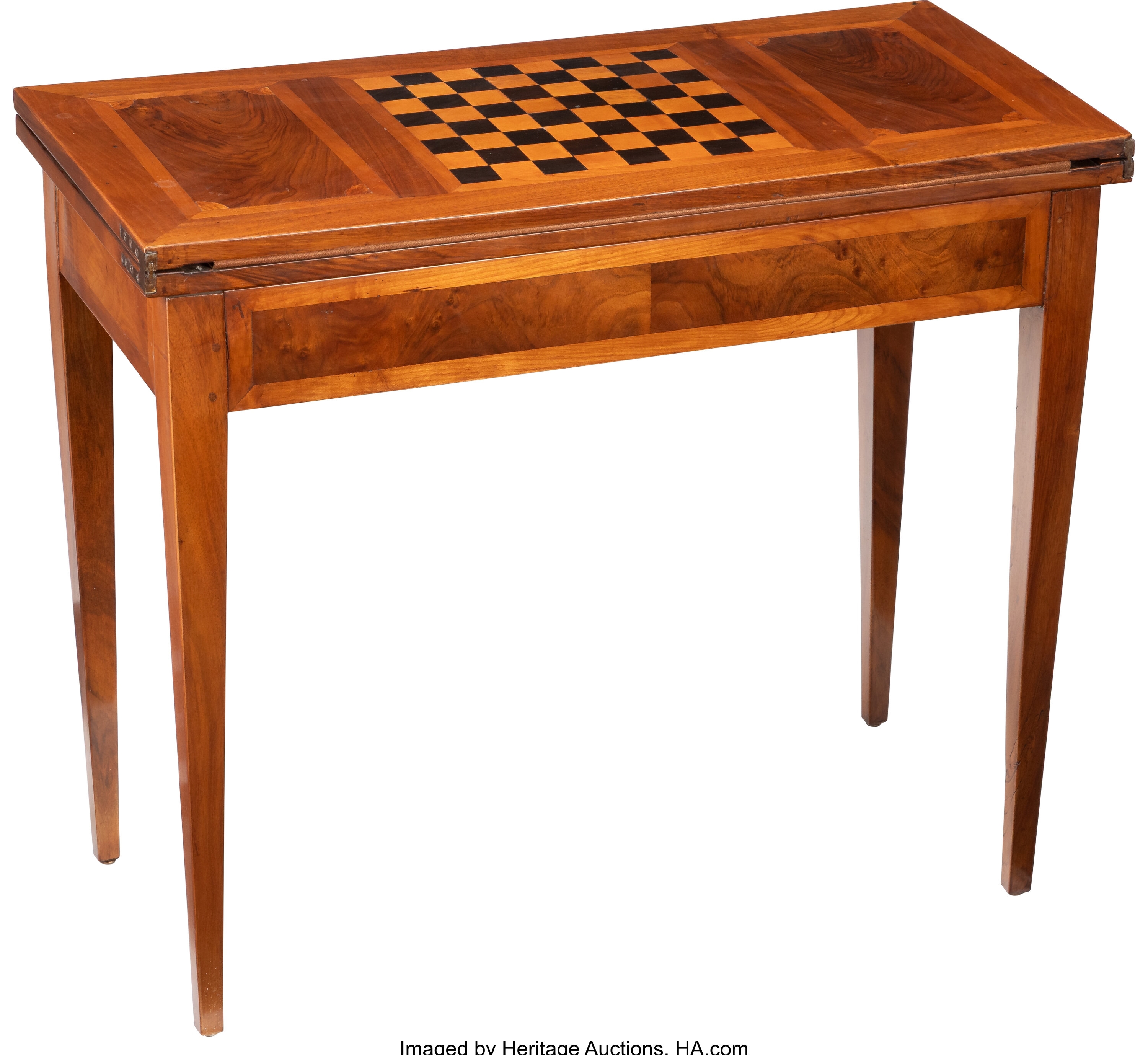 Jack Palance | A French Biedermeier Fruitwood Game Table (Circa 1800 ...