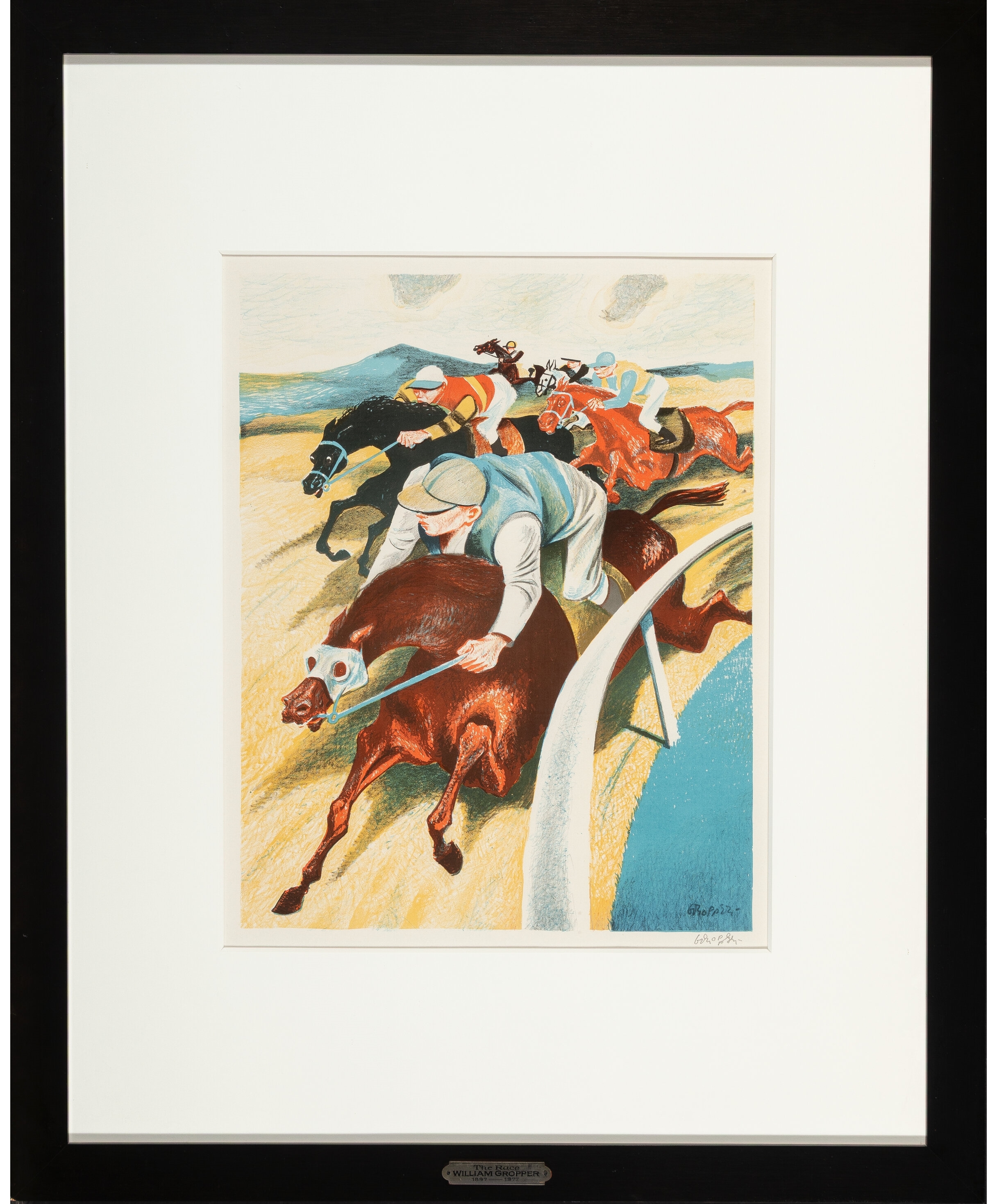 William Gropper | The Race (1935) | MutualArt