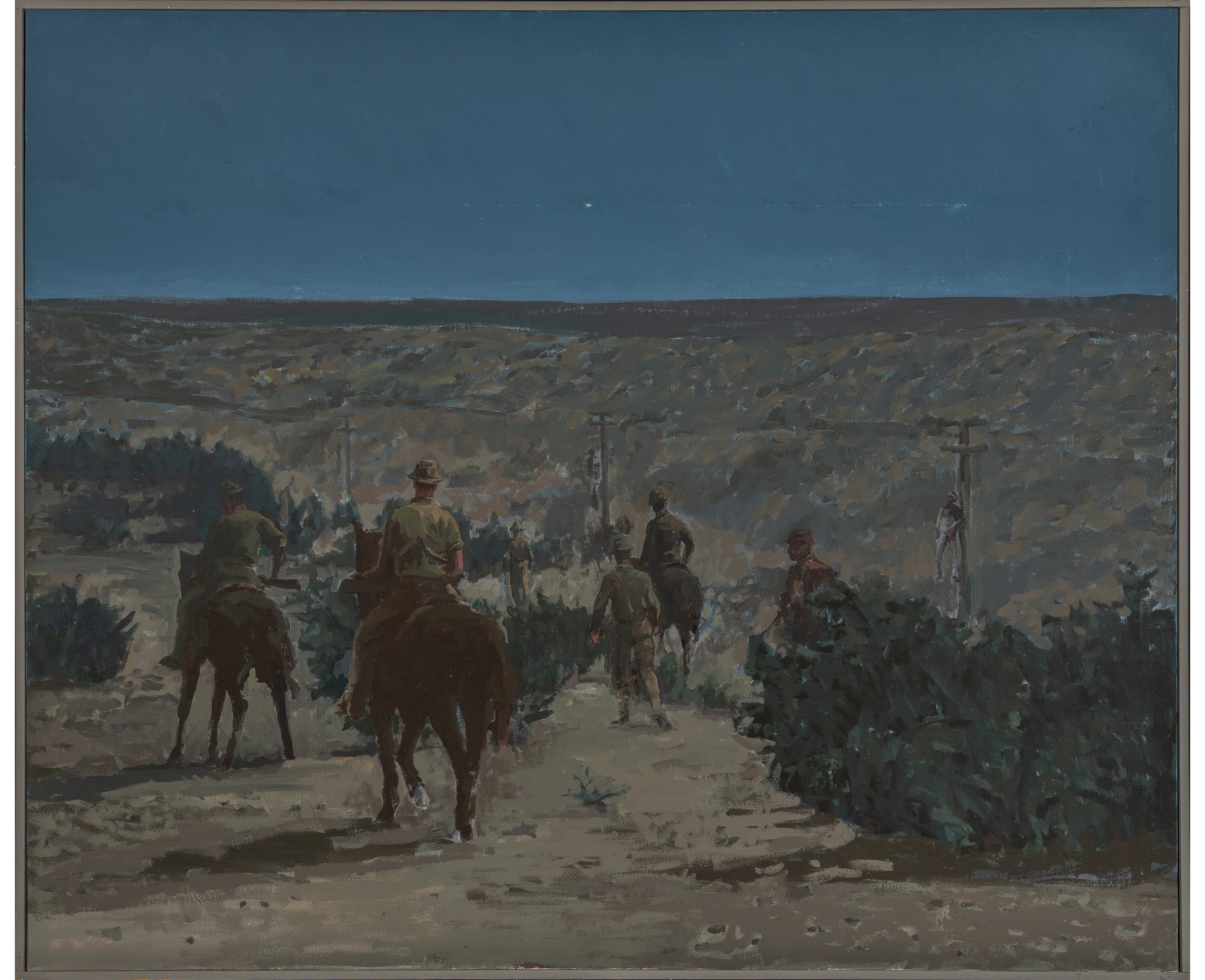 John Hull | Valley of Darkness (1985) | MutualArt