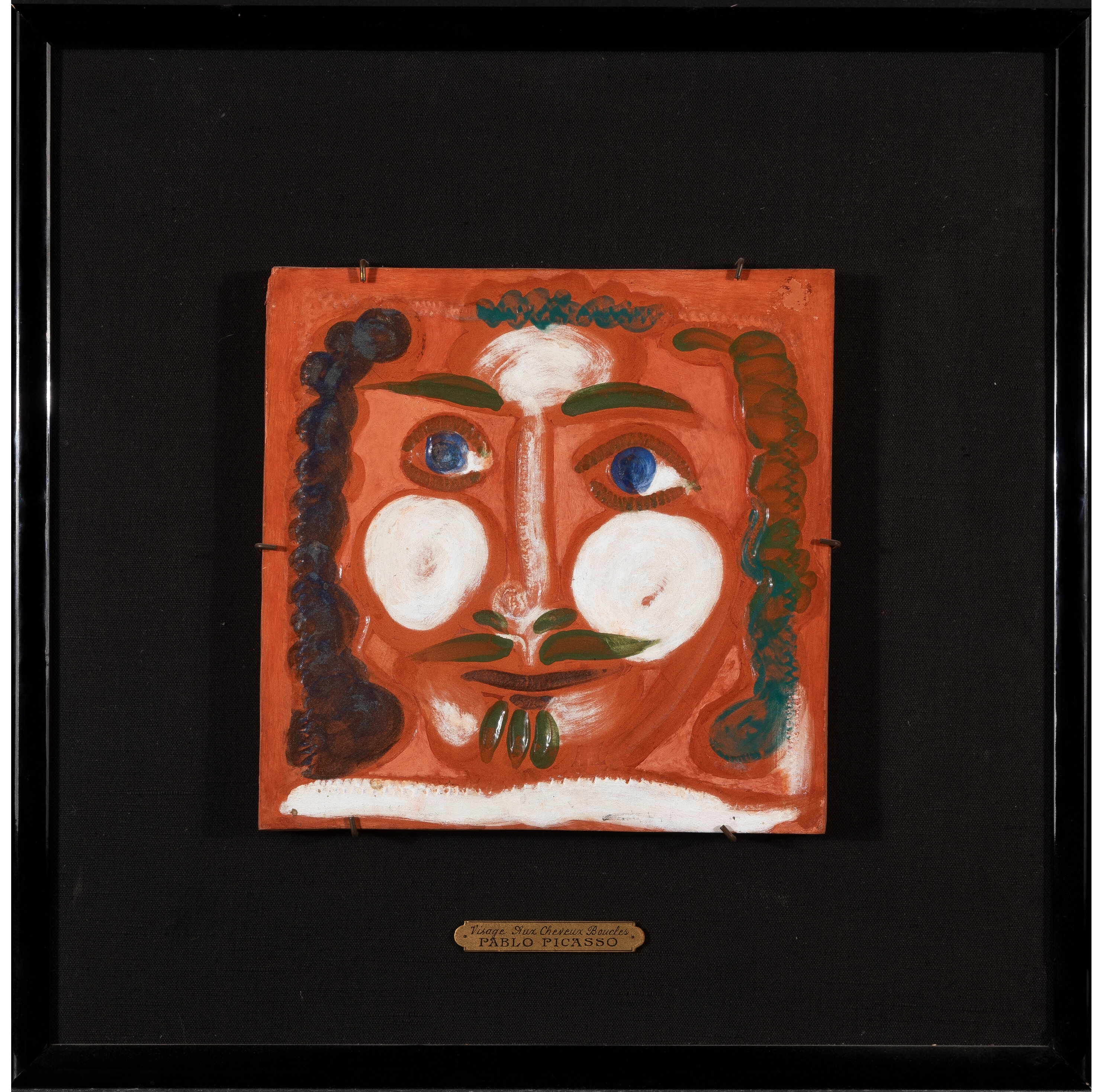 Pablo Picasso | Visage aux cheveux bouclés (1969) | MutualArt